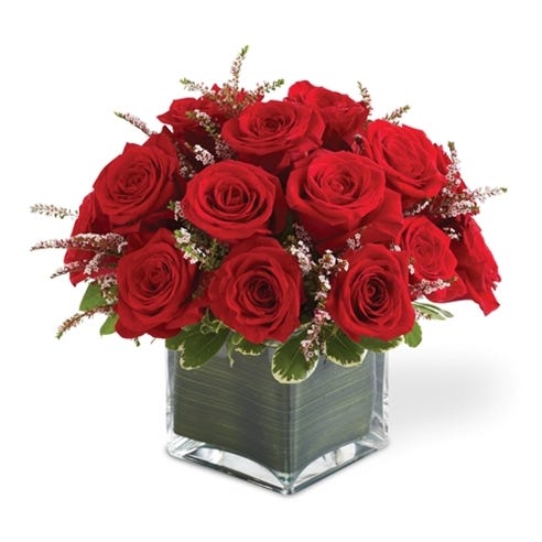 Love Her with Red Roses at Send Flowers