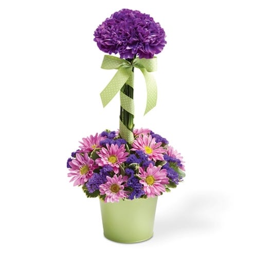 Purple Garden Topiary at Send Flowers
