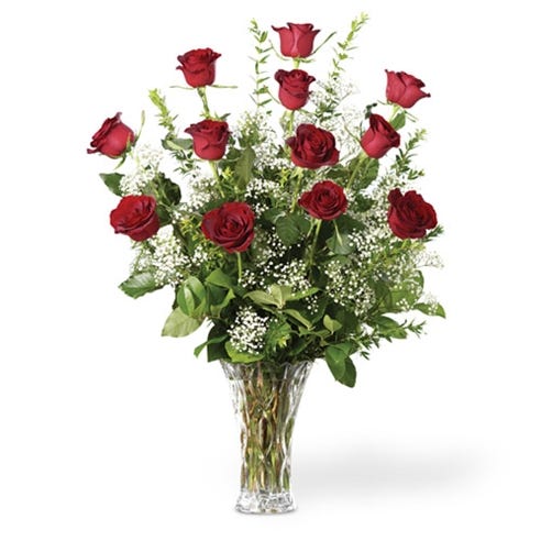 Classic Dozen Roses at Send Flowers