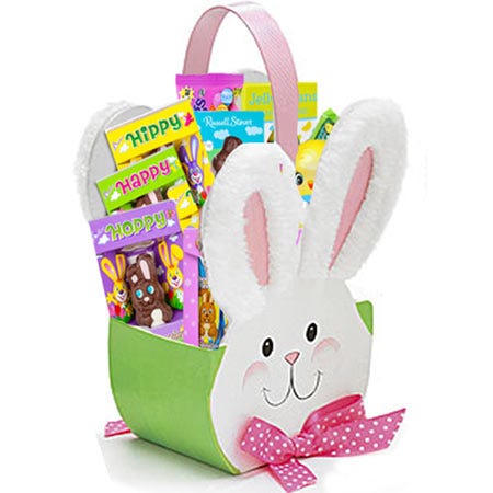 Easter Bunny Candy Basket at Send Flowers