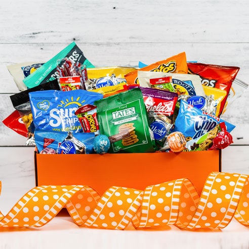 Ultimate Chips Candy & Snacks Box at Send Flowers