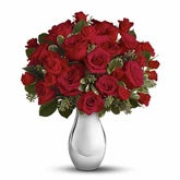 True Romance Red Rose Bouquet at Send Flowers