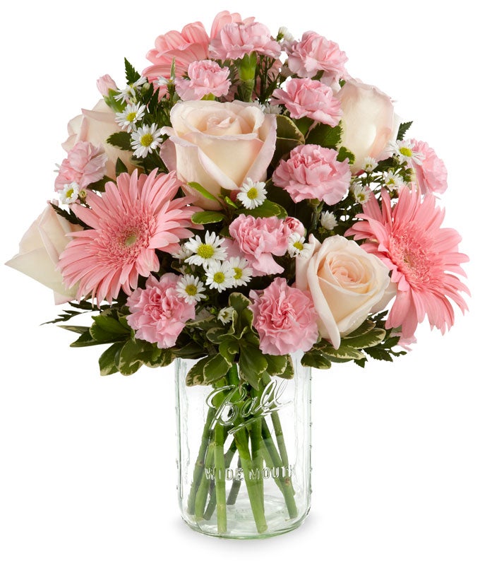 New Mother's Baby Girl Bouquet at Send Flowers