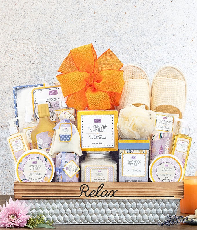 Luxurious Lavender Self-Care Spa Set at Send Flowers