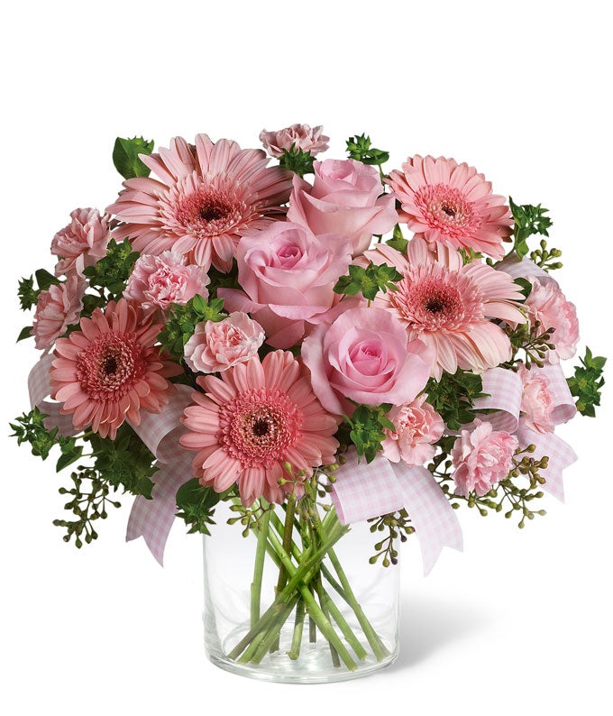 Perhaps The Pink Daisies Bouquet at Send Flowers